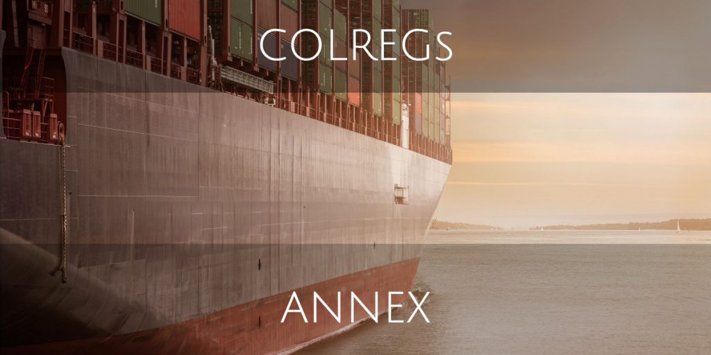 Annex I - Positioning and technical details of lights and shapes